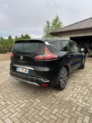 Black Renault Espace 2017 in Vilnius, with an engine capacity of 1.60 L and mileage of 255 thousand km for 9450 €, photo 6 on AUTOMOTO.COM.LV