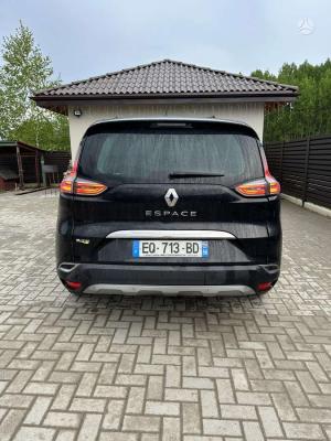Black Renault Espace 2017 in Vilnius, with an engine capacity of 1.60 L and mileage of 255 thousand km for 9450 €, photo 7 on AUTOMOTO.COM.LV