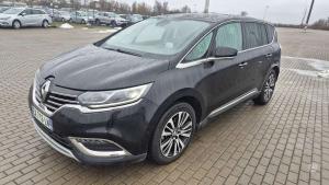 Black Renault Espace 2018 in Marijampole, with an engine capacity of 1.60 L and mileage of 238 thousand km for 12687 €, photo 2 on AUTOMOTO.COM.LV