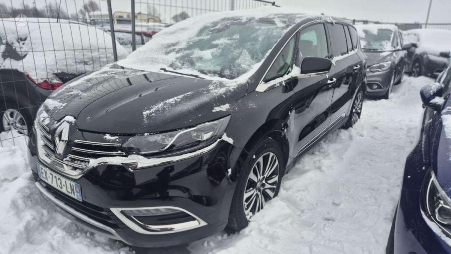 Black Renault Espace 2018 in Marijampole, with an engine capacity of 1.62 L and mileage of 237 thousand km for 12808 €, photo 1 on AUTOMOTO.COM.LV