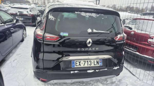 Black Renault Espace 2018 in Marijampole, with an engine capacity of 1.62 L and mileage of 237 thousand km for 12808 €, photo 4 on AUTOMOTO.COM.LV