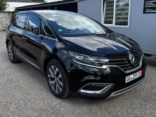 Melns Renault Espace 2018 Daugavpils, ar dzinēja tilpumu 1.60 L un nobraukumu 228 tūkst. km par 8950 €, foto 1 vietnē AUTOMOTO.COM.LV