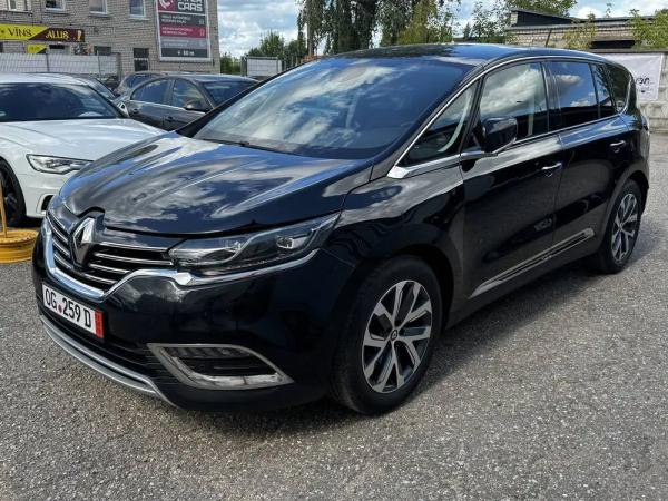 Melns Renault Espace 2018 Daugavpils, ar dzinēja tilpumu 1.60 L un nobraukumu 228 tūkst. km par 8950 €, foto 3 vietnē AUTOMOTO.COM.LV
