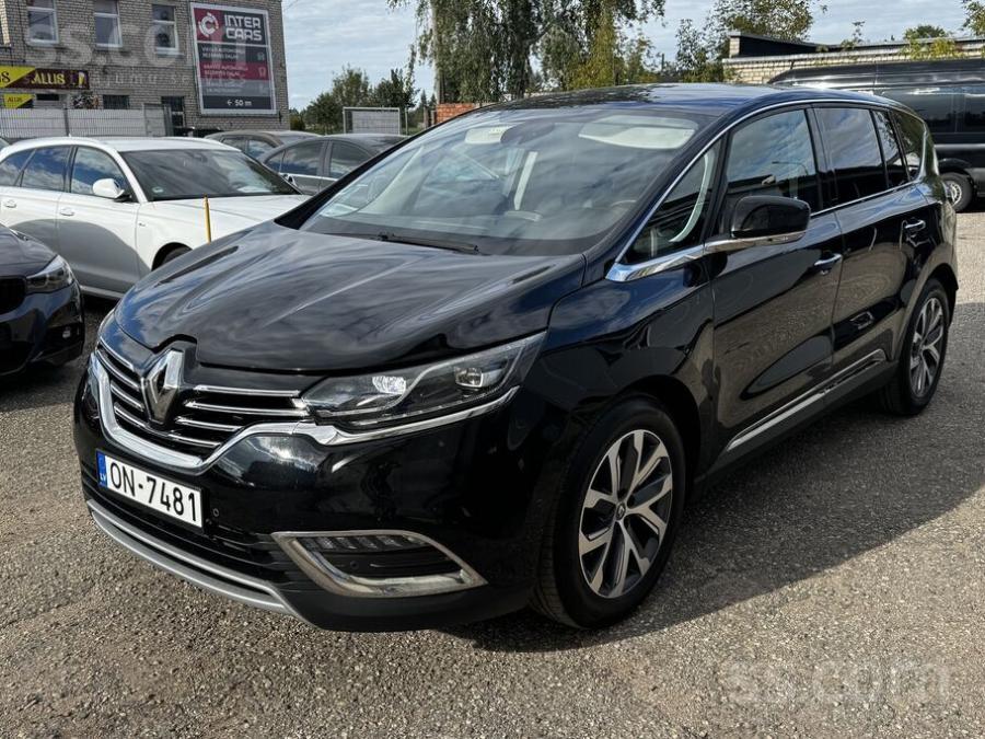 Черный Рено Эспейс 2018 в Даугавпилс, объемом двигателя 1.60 л и пробегом 0 тыс. км за 10900 €, фото 4 на AUTOMOTO.COM.LV