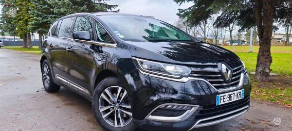 Черный Рено Эспейс 2019 в Каунас, объемом двигателя 2.00 л и пробегом 216 тыс. км за 13310 €, фото 1 на AUTOMOTO.COM.LV