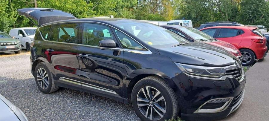 Melns Renault Espace 2019 Alīta, ar dzinēja tilpumu 1.60 L un nobraukumu 220 tūkst. km par 12950 €, foto 4 vietnē AUTOMOTO.COM.LV