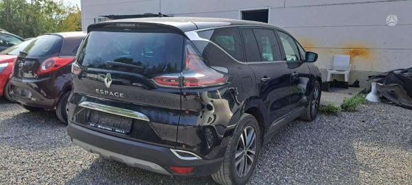 Melns Renault Espace 2019 Alīta, ar dzinēja tilpumu 1.60 L un nobraukumu 220 tūkst. km par 12950 €, foto 4 vietnē AUTOMOTO.COM.LV