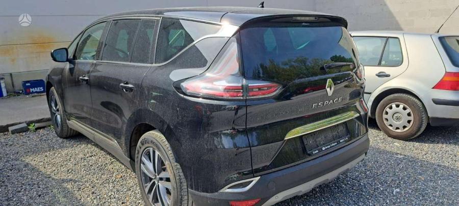 Melns Renault Espace 2019 Alīta, ar dzinēja tilpumu 1.60 L un nobraukumu 220 tūkst. km par 12950 €, foto 6 vietnē AUTOMOTO.COM.LV