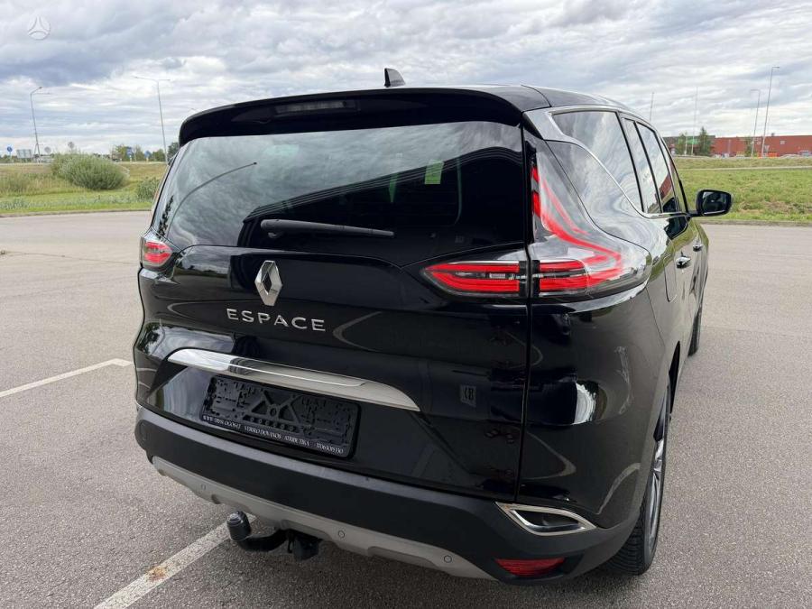 Melns Renault Espace 2019 Šauļi, ar dzinēja tilpumu 2.00 L un nobraukumu 211 tūkst. km par 12650 €, foto 9 vietnē AUTOMOTO.COM.LV