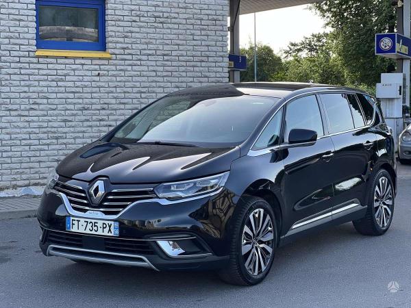 Melns Renault Espace 2020 Ukmergė, ar dzinēja tilpumu 2.00 L un nobraukumu 280 tūkst. km par 14950 €, foto 1 vietnē AUTOMOTO.COM.LV