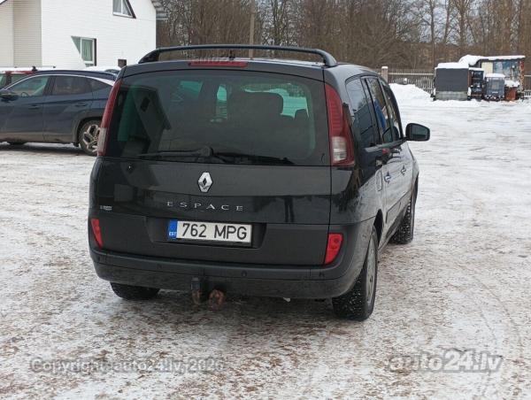 Black Renault Espace 2013 in Kohtla-Jarve, with an engine capacity of 2.00 L and mileage of 400 thousand km for 2500 €, photo 5 on AUTOMOTO.COM.LV
