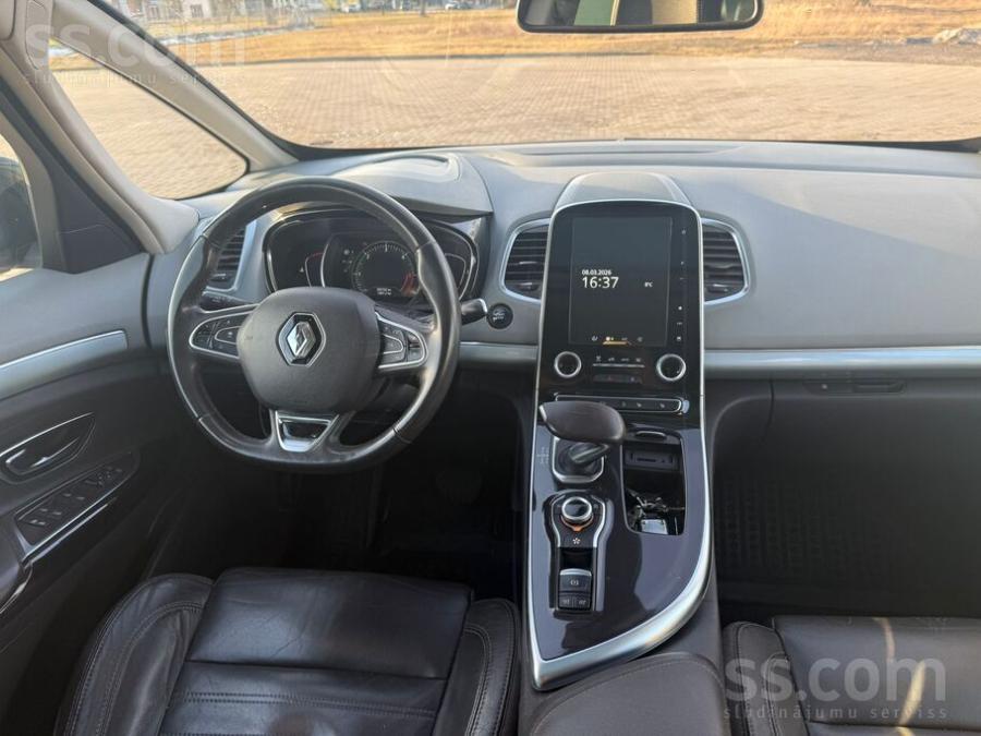 Melns Renault Espace 2015 Valmiera, ar dzinēja tilpumu 1.60 L un nobraukumu 310 tūkst. km par 8500 €, foto 12 vietnē AUTOMOTO.COM.LV