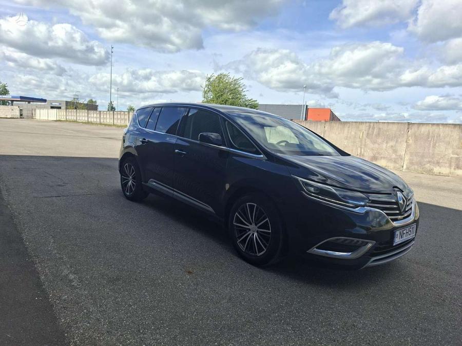 Melns Renault Espace 2015 Mažeikiai, ar dzinēja tilpumu 1.60 L un nobraukumu 253 tūkst. km par 6900 €, foto 5 vietnē AUTOMOTO.COM.LV