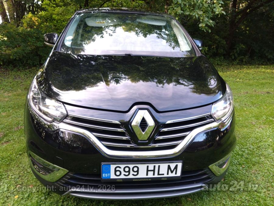 Black Renault Espace 2016 in Tartu, with an engine capacity of 1.60 L and mileage of 151 thousand km for 12000 €, photo 1 on AUTOMOTO.COM.LV