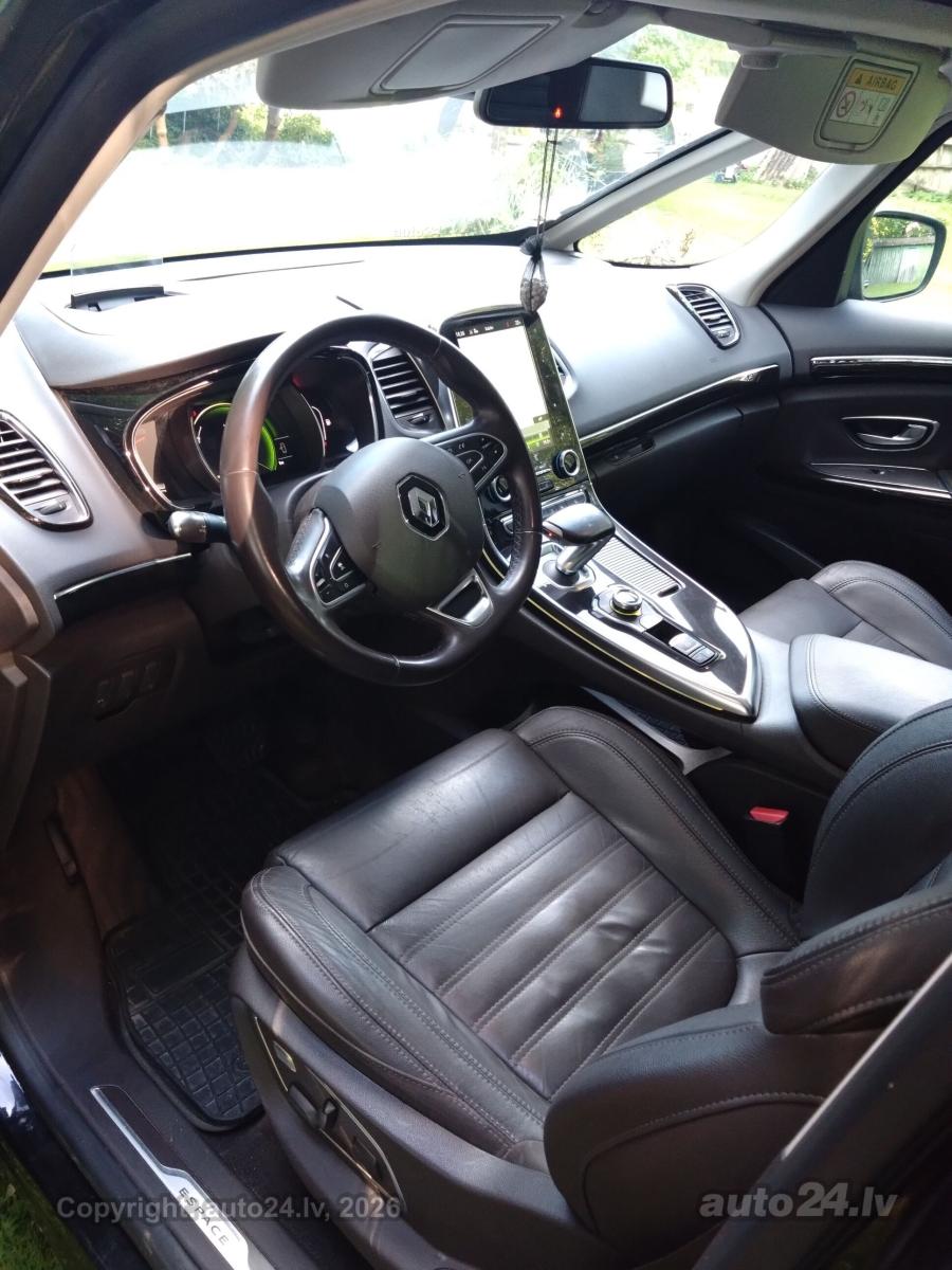 Black Renault Espace 2016 in Tartu, with an engine capacity of 1.60 L and mileage of 151 thousand km for 12000 €, photo 6 on AUTOMOTO.COM.LV