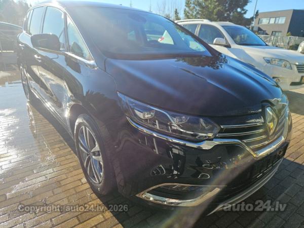 Black Renault Espace 2018 in Tartu, with an engine capacity of 1.60 L and mileage of 243 thousand km for 12790 €, photo 3 on AUTOMOTO.COM.LV