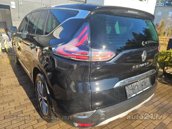 Black Renault Espace 2018 in Tartu, with an engine capacity of 1.60 L and mileage of 243 thousand km for 12790 €, photo 6 on AUTOMOTO.COM.LV