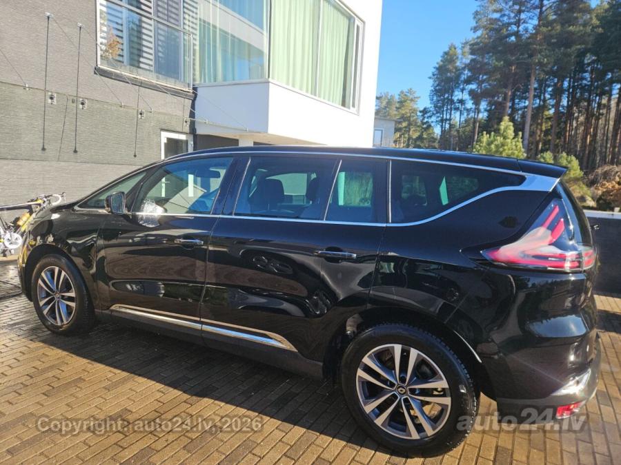 Black Renault Espace 2018 in Tartu, with an engine capacity of 1.60 L and mileage of 243 thousand km for 12790 €, photo 7 on AUTOMOTO.COM.LV