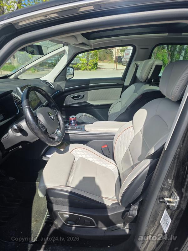 Black Renault Espace 2020 in Saue, with an engine capacity of 2.00 L and mileage of 240 thousand km for 16900 €, photo 9 on AUTOMOTO.COM.LV