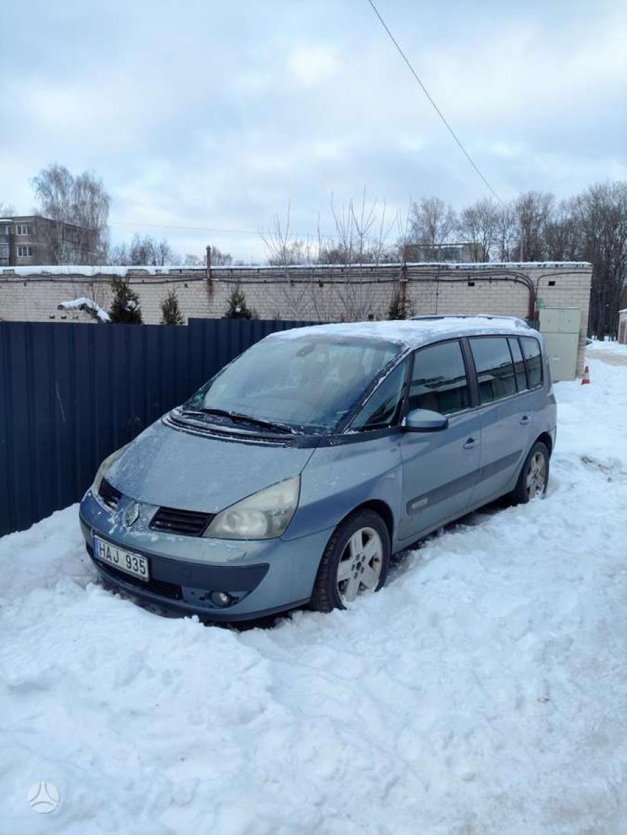 Zils Renault Espace 2003 Kauņa, ar dzinēja tilpumu 2.00 L un nobraukumu 250 tūkst. km par 1200 €, foto 1 vietnē AUTOMOTO.COM.LV