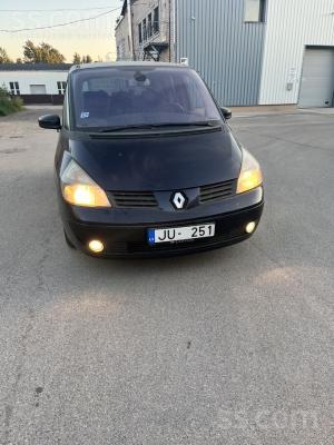 Blue Renault Espace 2004 in Daugavpils, with an engine capacity of 2.20 L and mileage of 242 thousand km for 1000 €, photo 3 on AUTOMOTO.COM.LV