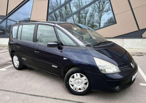 Blue Renault Espace 2005 in Siauliai, with an engine capacity of 1.90 L and mileage of 300 thousand km for 1750 €, photo 3 on AUTOMOTO.COM.LV
