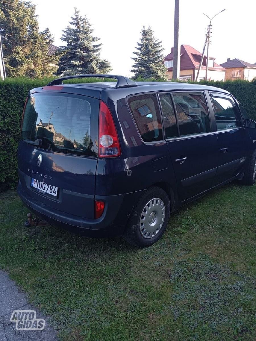 Zils Renault Espace 2005 Šauļi, ar dzinēja tilpumu 2.00 L un nobraukumu 291 tūkst. km par 2099 €, foto 5 vietnē AUTOMOTO.COM.LV