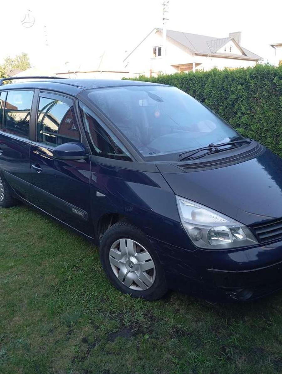 Zils Renault Espace 2005 Šauļi, ar dzinēja tilpumu 2.00 L un nobraukumu 291 tūkst. km par 1999 €, foto 3 vietnē AUTOMOTO.COM.LV
