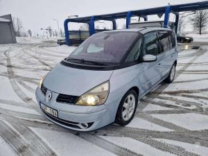 Blue Renault Espace 2006 in Panevezys, with an engine capacity of 2.00 L and mileage of 402 thousand km for 2100 €, photo 4 on AUTOMOTO.COM.LV