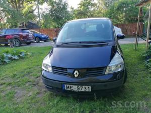 Синий Рено Эспейс 2007 в Рига, объемом двигателя 1.90 л и пробегом 239 тыс. км за 1850 €, фото  на AUTOMOTO.COM.LV