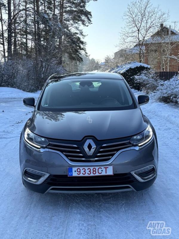 Zils Renault Espace 2016 Druskininkai, ar dzinēja tilpumu 1.60 L un nobraukumu 263 tūkst. km par 8850 €, foto 3 vietnē AUTOMOTO.COM.LV