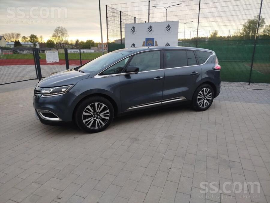 Zils Renault Espace 2018 Jelgava, ar dzinēja tilpumu 1.60 L un nobraukumu 198 tūkst. km par 13000 €, foto 1 vietnē AUTOMOTO.COM.LV