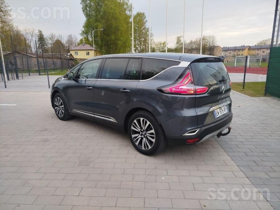 Zils Renault Espace 2018 Jelgava, ar dzinēja tilpumu 1.60 L un nobraukumu 198 tūkst. km par 13000 €, foto 4 vietnē AUTOMOTO.COM.LV