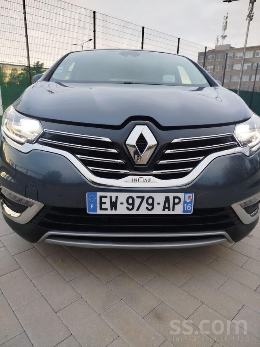 Zils Renault Espace 2018 Jelgava, ar dzinēja tilpumu 1.60 L un nobraukumu 198 tūkst. km par 13000 €, foto 6 vietnē AUTOMOTO.COM.LV