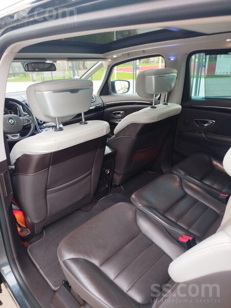 Zils Renault Espace 2018 Jelgava, ar dzinēja tilpumu 1.60 L un nobraukumu 198 tūkst. km par 13000 €, foto 12 vietnē AUTOMOTO.COM.LV
