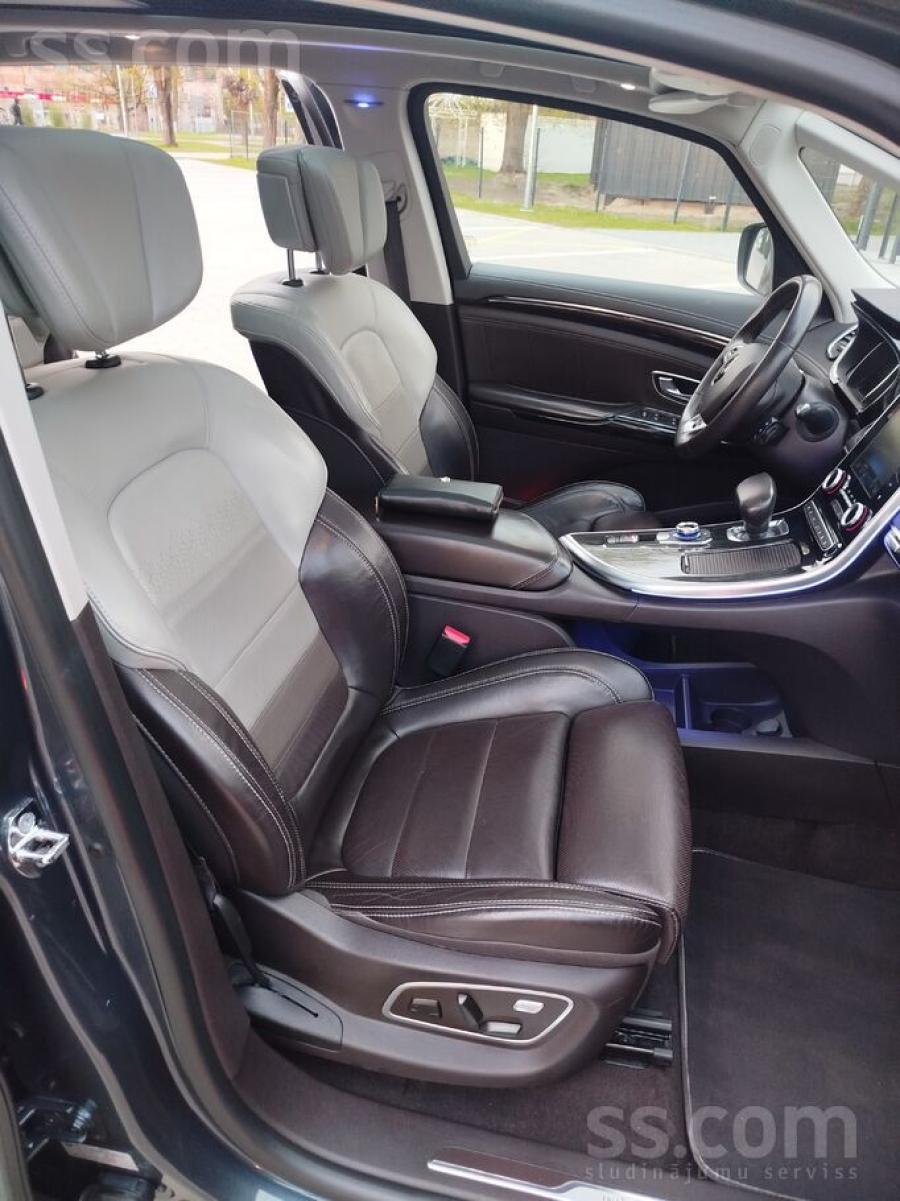 Zils Renault Espace 2018 Jelgava, ar dzinēja tilpumu 1.60 L un nobraukumu 198 tūkst. km par 13000 €, foto 15 vietnē AUTOMOTO.COM.LV
