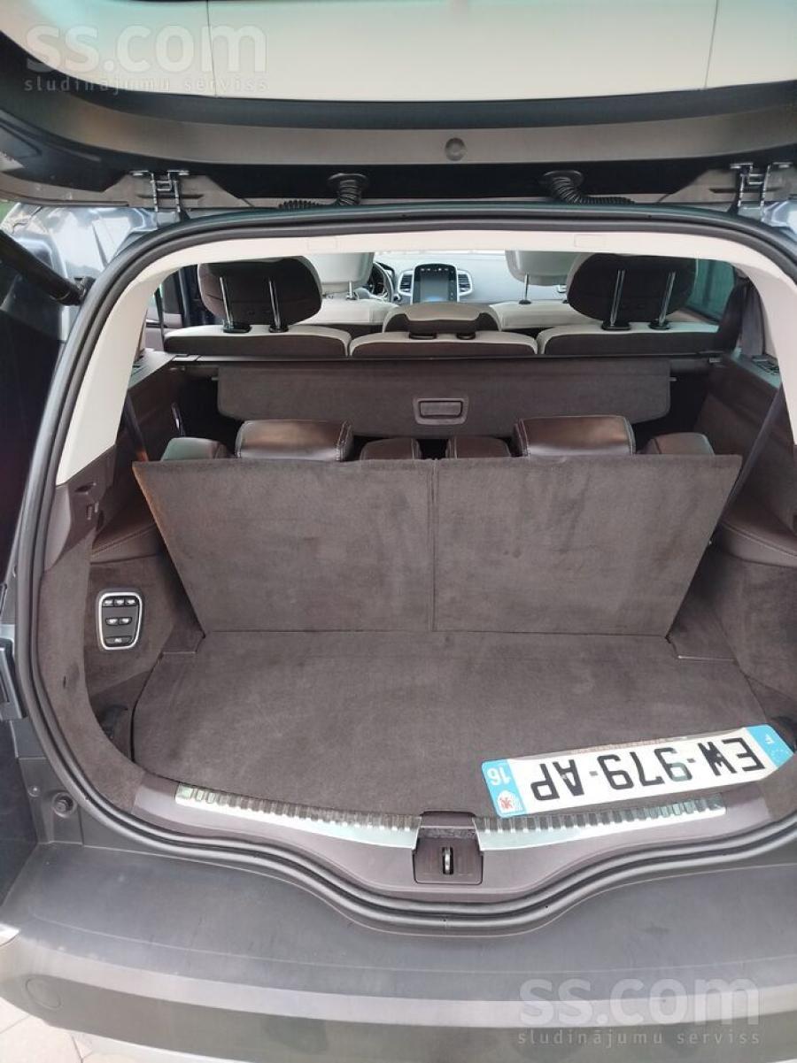 Zils Renault Espace 2018 Jelgava, ar dzinēja tilpumu 1.60 L un nobraukumu 198 tūkst. km par 13000 €, foto 20 vietnē AUTOMOTO.COM.LV