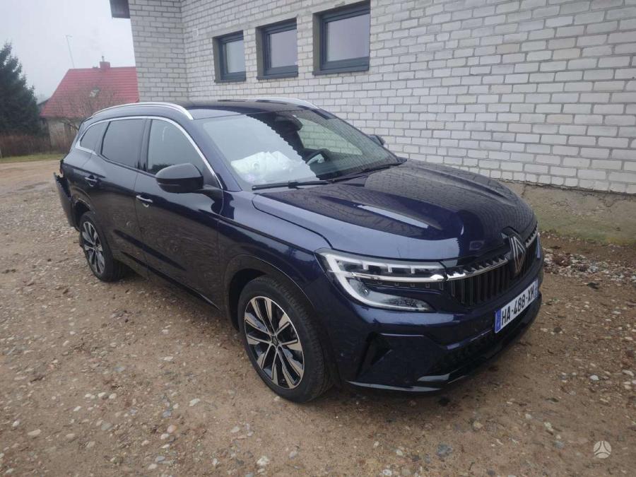 Zils Renault Espace 2024 Telšiai, ar dzinēja tilpumu 1.20 L un nobraukumu 34 tūkst. km par 11800 €, foto 1 vietnē AUTOMOTO.COM.LV