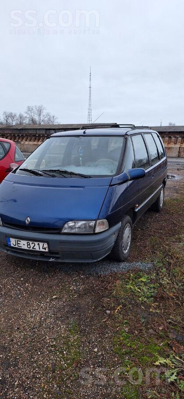 Zils Renault Espace 1991 Daugavpils, ar dzinēja tilpumu 2.10 L un nobraukumu 360 tūkst. km par 350 €, foto 1 vietnē AUTOMOTO.COM.LV