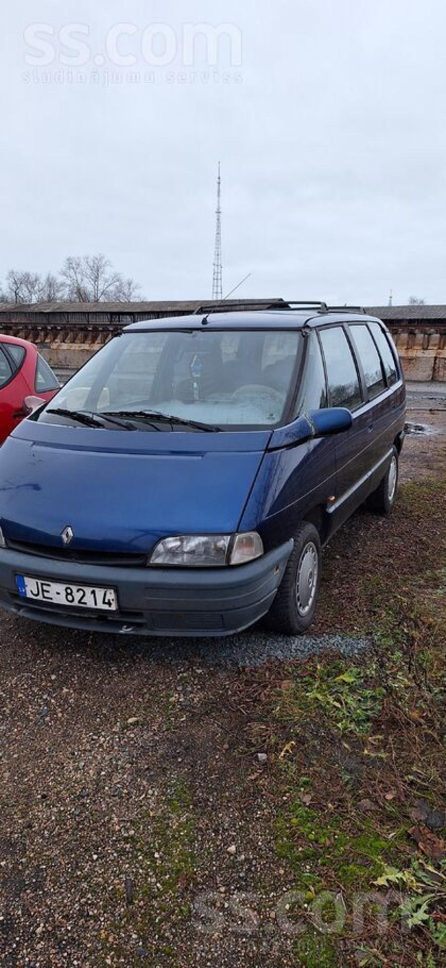 Zils Renault Espace 1991 Daugavpils, ar dzinēja tilpumu 2.10 L un nobraukumu 360 tūkst. km par 350 €, foto 1 vietnē AUTOMOTO.COM.LV