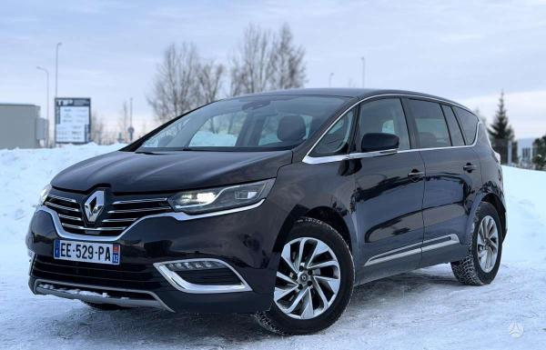 Brown Renault Espace 2016 in Taurage, with an engine capacity of 1.60 L and mileage of 22 thousand km for 7300 €, photo 1 on AUTOMOTO.COM.LV