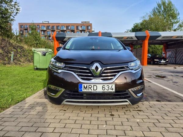 Brown Renault Espace 2016 in Vilnius, with an engine capacity of 1.60 L and mileage of 96 thousand km for 13900 €, photo 3 on AUTOMOTO.COM.LV
