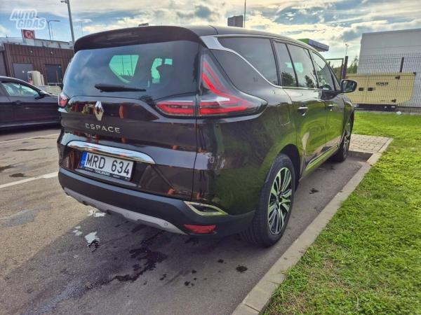 Brown Renault Espace 2016 in Vilnius, with an engine capacity of 1.60 L and mileage of 96 thousand km for 13900 €, photo 6 on AUTOMOTO.COM.LV