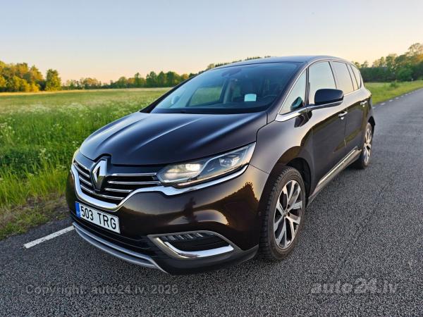 Brown Renault Espace 2015 in Tallinn, with an engine capacity of 1.60 L and mileage of 203 thousand km for 9499 €, photo 1 on AUTOMOTO.COM.LV