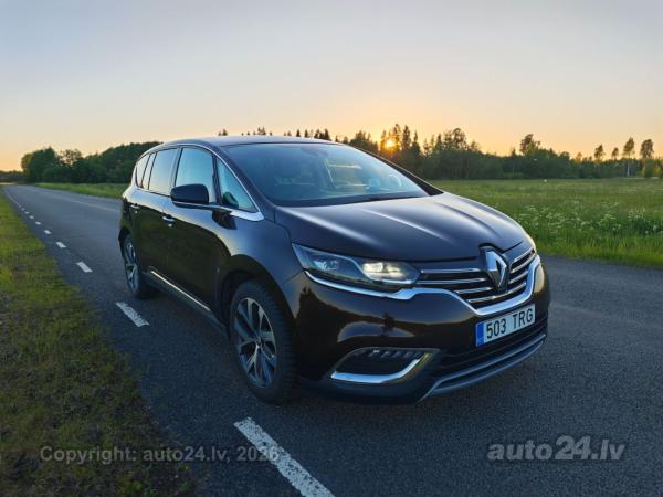 Brown Renault Espace 2015 in Tallinn, with an engine capacity of 1.60 L and mileage of 203 thousand km for 9499 €, photo 2 on AUTOMOTO.COM.LV