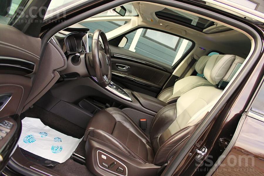Brown Renault Espace 2018 in Riga, with an engine capacity of 1.60 L and mileage of 0 thousand km for 14650 €, photo 17 on AUTOMOTO.COM.LV