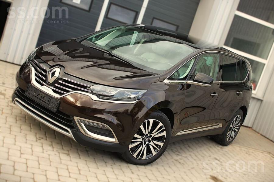 Brown Renault Espace 2018 in Riga, with an engine capacity of 1.60 L and mileage of 0 thousand km for 14650 €, photo 36 on AUTOMOTO.COM.LV