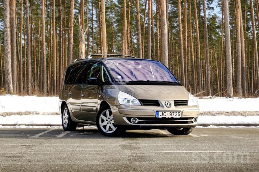 Brown Renault Espace 2012 in Riga, with an engine capacity of 2.00 L and mileage of 352 thousand km for 12100 €, photo 2 on AUTOMOTO.COM.LV