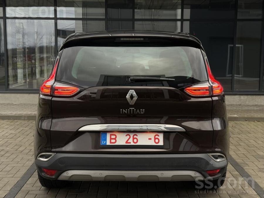 Brown Renault Espace 2015 in Riga, with an engine capacity of 1.60 L and mileage of 221 thousand km for 10900 €, photo 4 on AUTOMOTO.COM.LV