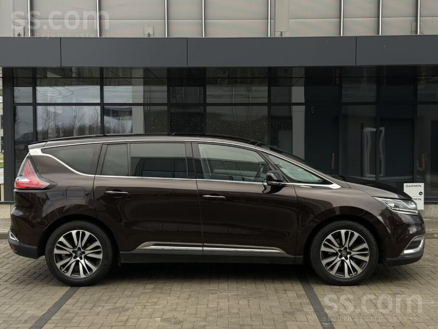 Brown Renault Espace 2015 in Riga, with an engine capacity of 1.60 L and mileage of 221 thousand km for 10900 €, photo 6 on AUTOMOTO.COM.LV